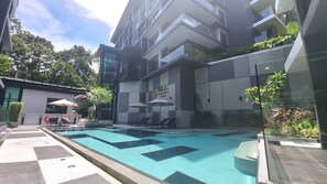 Dormitório compartilhado, 1 quarto, acessível | Piscina | Piscina externa