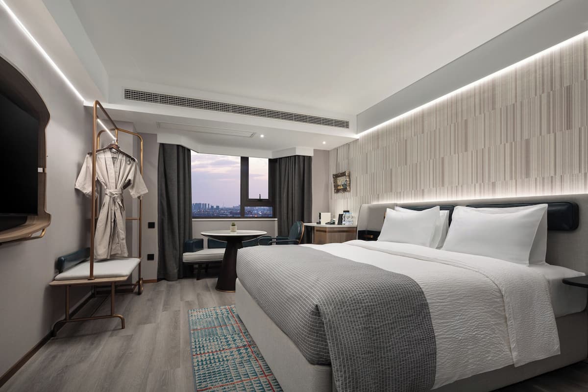 Roupa de alta qualidade, edredões de penas, camas de colchão pillowtop