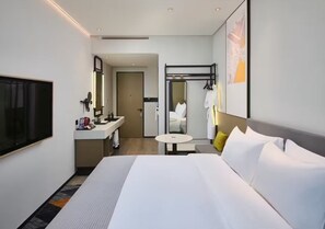 Quarto Duplo | Wi-fi grátis, roupa de cama fornecida 