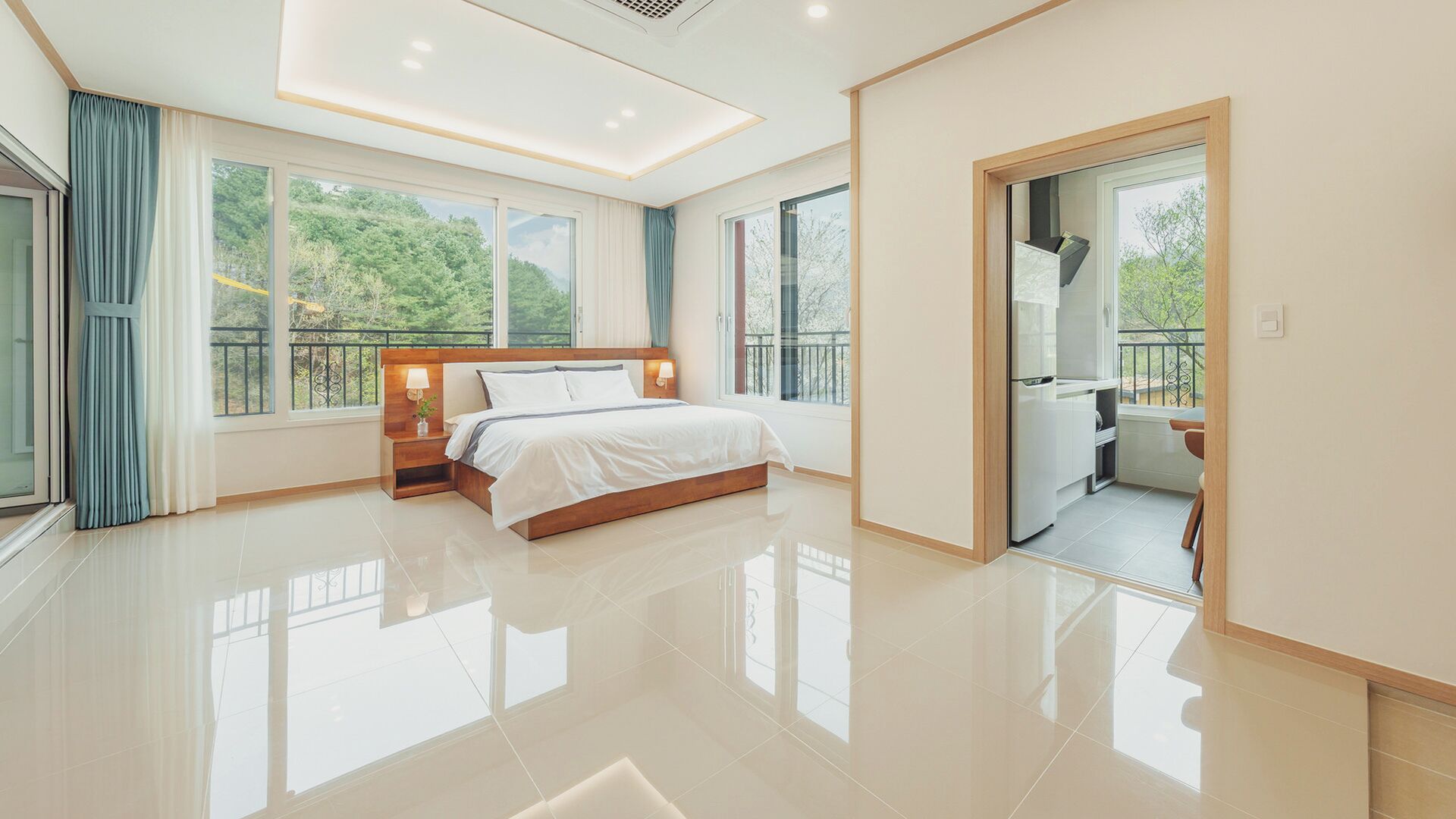 Quarto Básico, 1 quarto (Building A, Room 201 (Pool Villa/BBQ)) | 1 quarto, Wi-fi grátis 