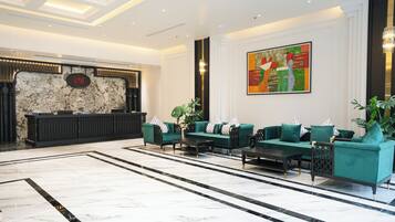 Sala de estar do lobby