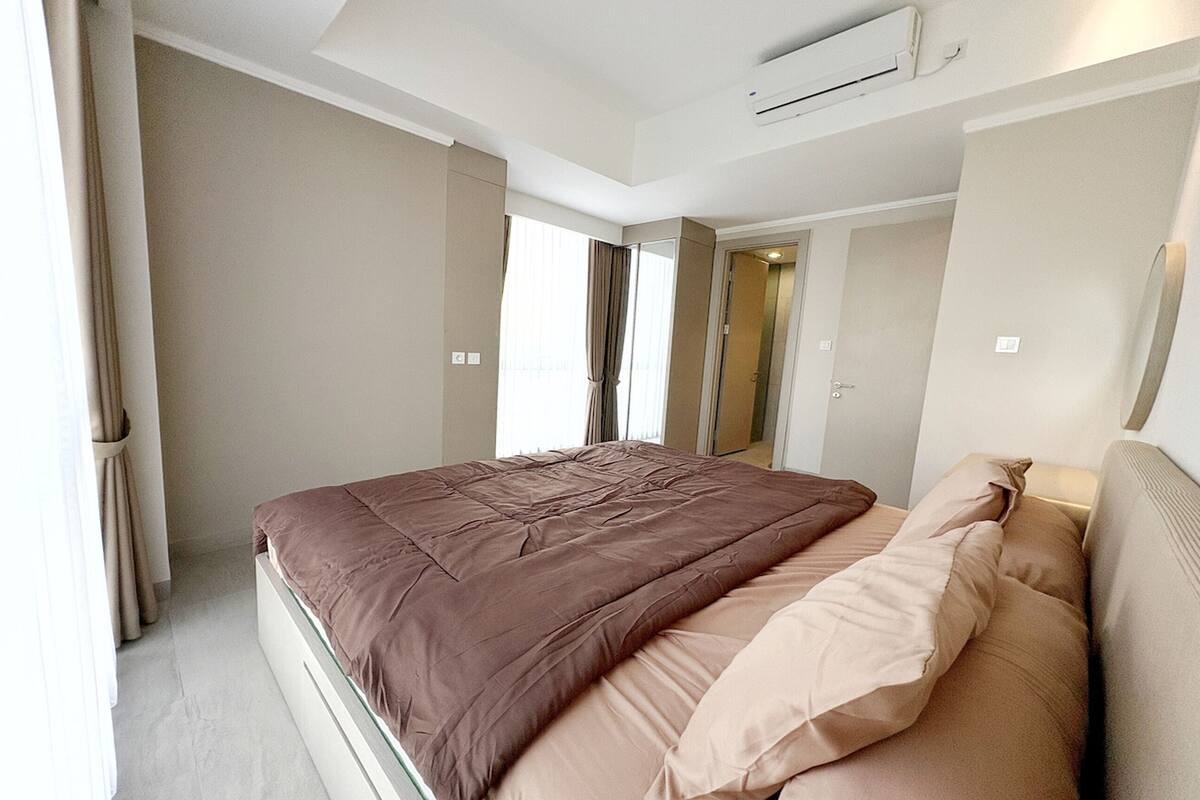 Apartamento Premium, 2 quartos, varanda, Vista para a cidade | 2 quartos, minibar, cortinas/cortinados opacos, quartos insonorizados