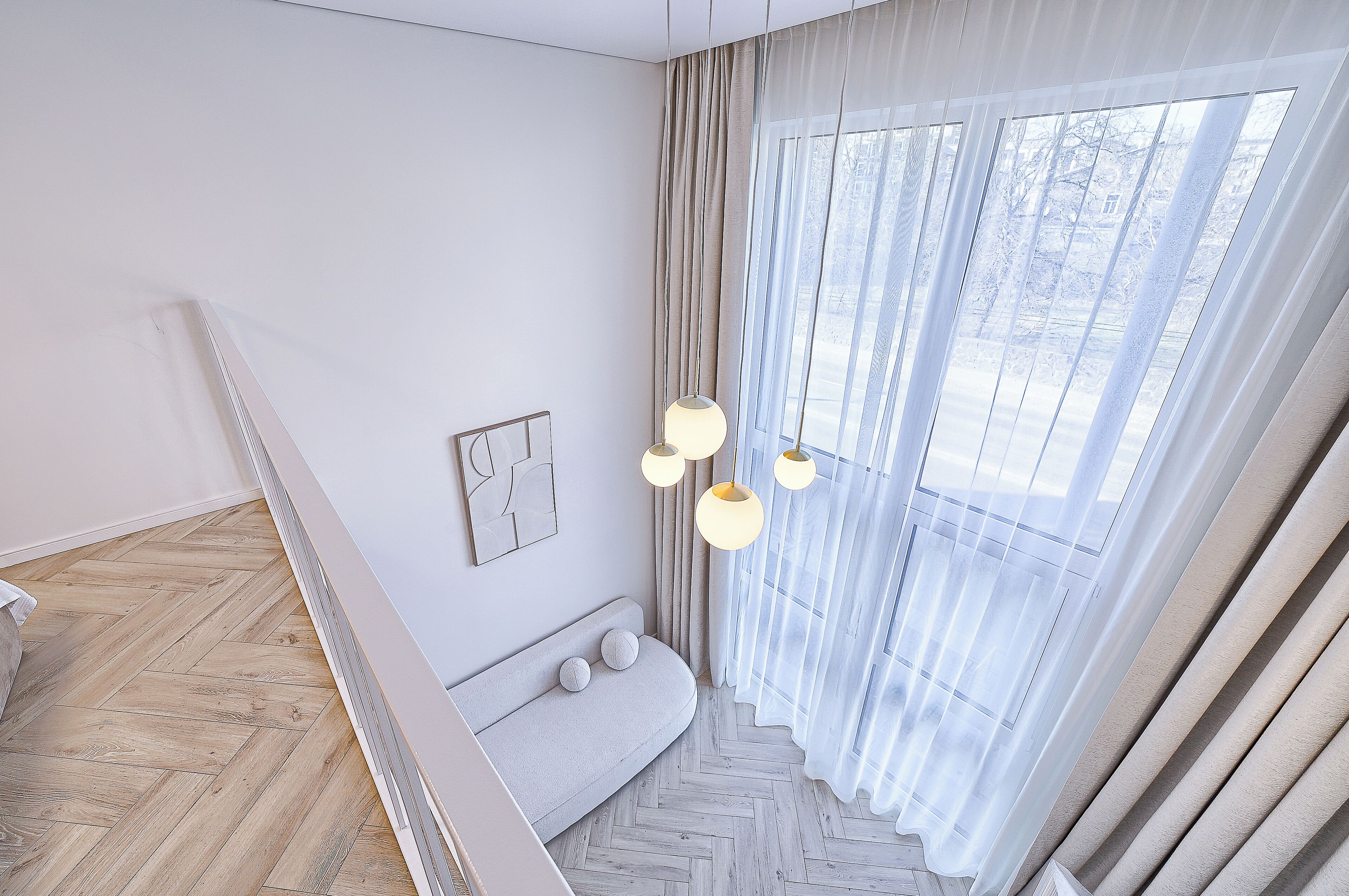 Sunny Loft 2 With Wifi/ac/parking - 빌뉴스