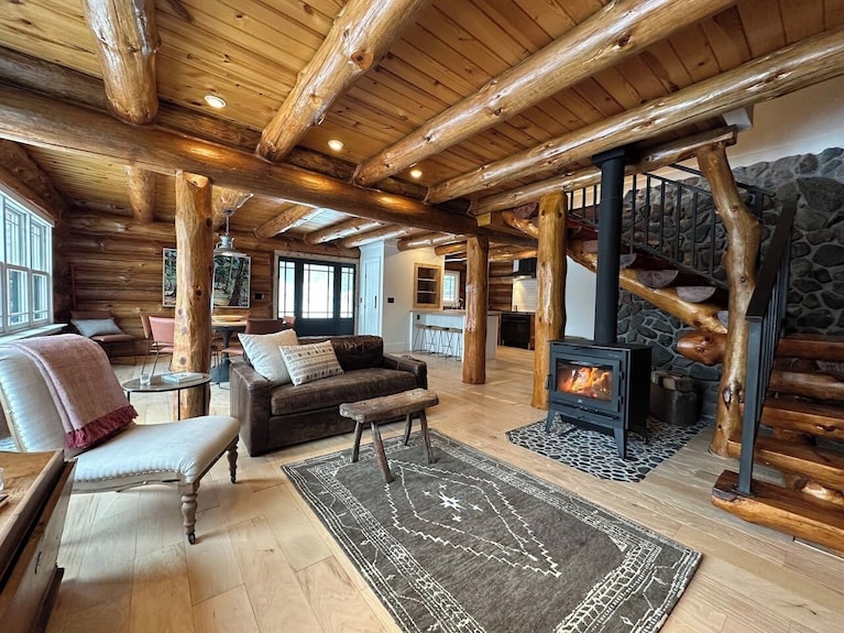 Mountainside Log Cabin On Caribou Lake - Lutsen