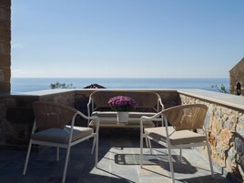 Dúplex Exclusivo, vista para o mar | Vista da varanda