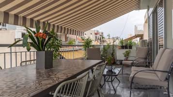 Apartamento Comfort, 2 quartos, não fumadores | Terraço/pátio interior