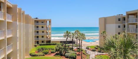 Apartamento em Condomínio Fechado, 1 cama king-size (Castle Reef 412) | Terrenos do alojamento