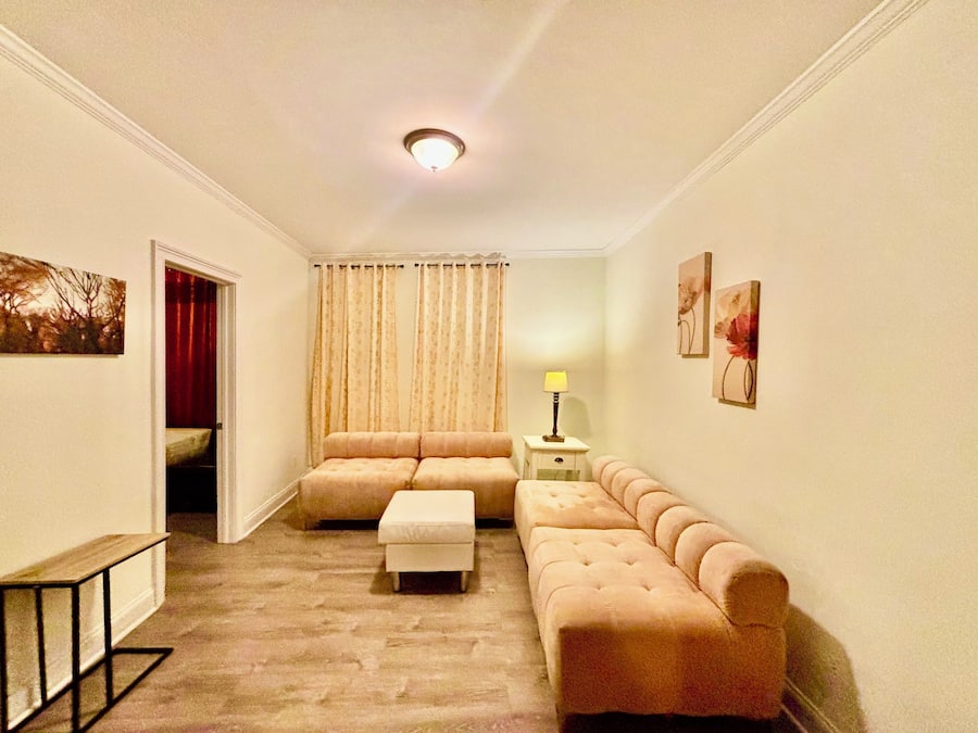 Quarto conforto | Área de estar