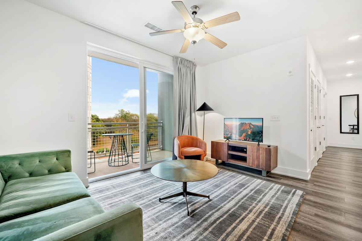 Apartamento, 2 quartos | Área de estar