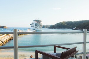 Loft, 2 camas de casal, vista para o oceano | 1 quarto, cofre no quarto, com mobília individualizada 