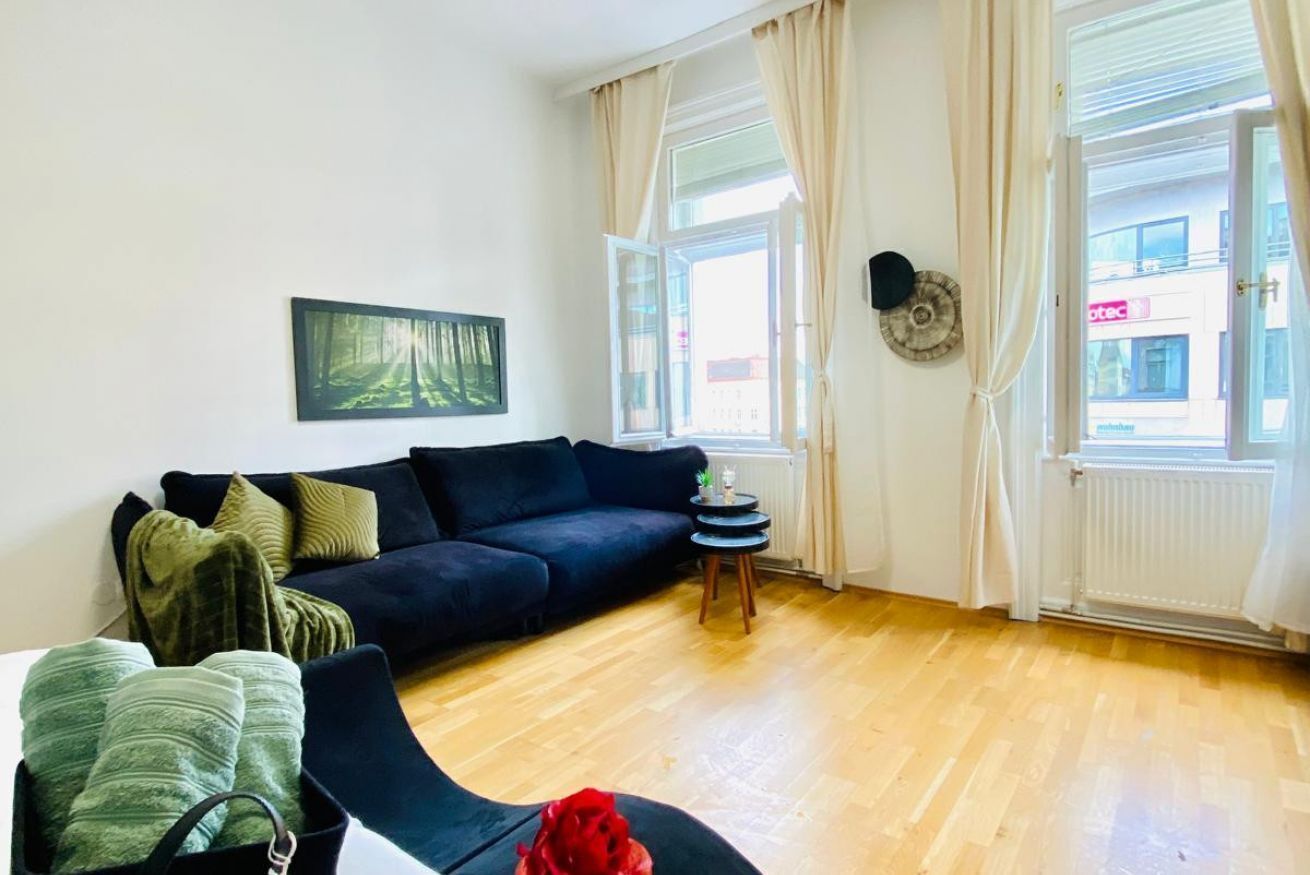 Super Comfy 1br&1lr Apt, 7- Min To Westbahnhof - Wien