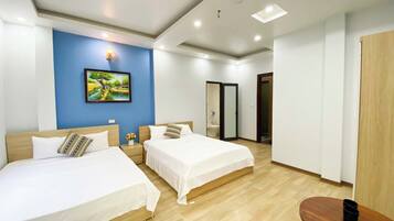 Quarto família | Escrivaninha, Wi-Fi de cortesia