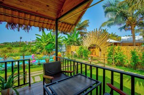 Cabine (Cabana) | Vista da varanda