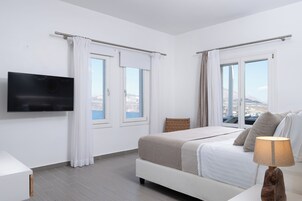 Villa Deluxe, vista para o mar | 1 quarto, cofre com capacidade para portátil, quartos insonorizados 