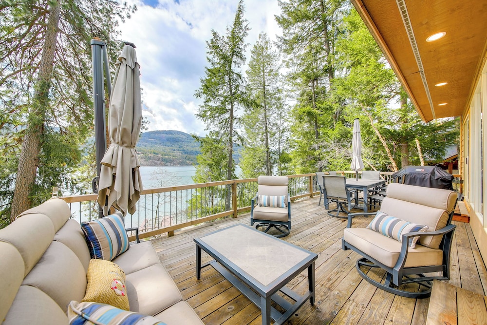 Peaceful Cabin W/ Dock On Lake Pend Oreille - アイダホ州