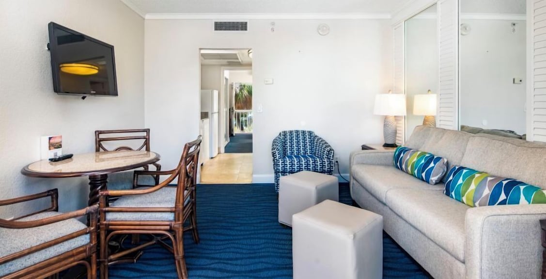 Tropical View Villa With Balcony 2 Queen Beds At Island Grand At Tradewinds - St. Pete Beach, FL