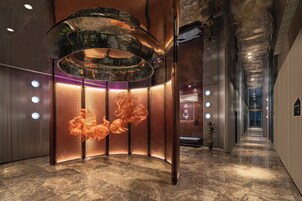 Quiosque de check-in/check-out