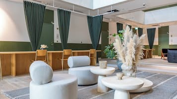 Sala de estar do lobby