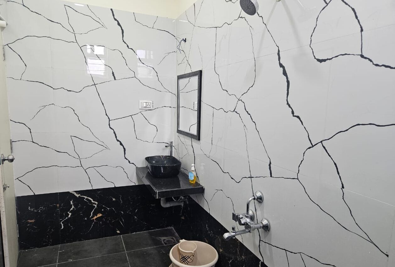 Apartamento de Luxo, vista para a praia | Casa de banho | Artigos de higiene pessoal grátis, sabão, champô 