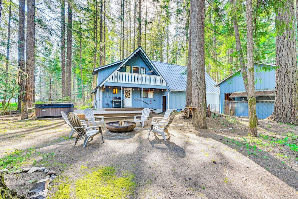 Game Room & Fire Pit: Family Cabin In Packwood! - 화이트 패스