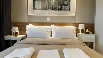 Apartamento | Roupa de alta qualidade, edredões de penas, Wi-fi grátis