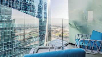 Apartamento, varanda, vista para o lago | Varanda