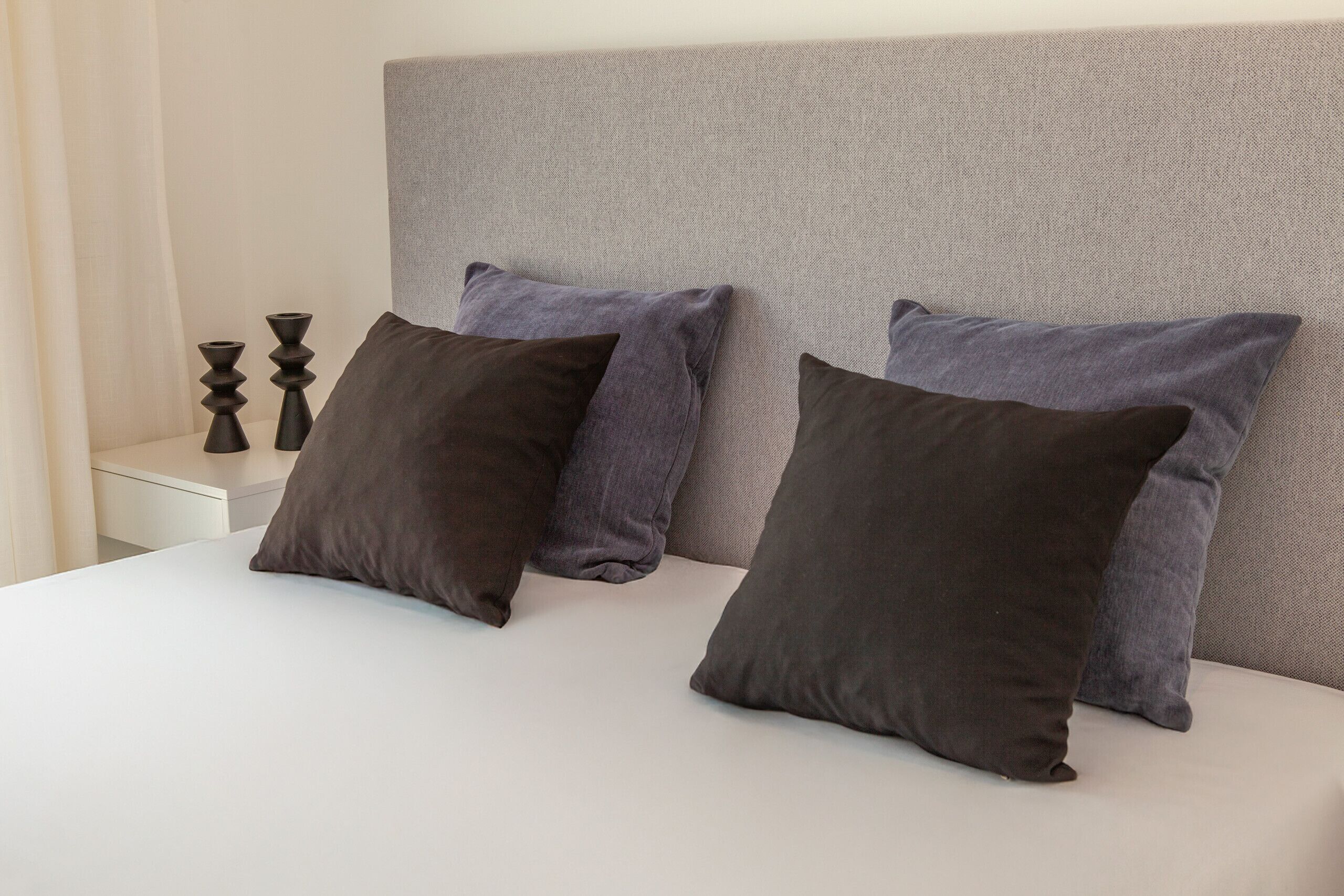 3 quartos, roupa de cama fornecida 