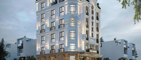 Fachada da propriedade