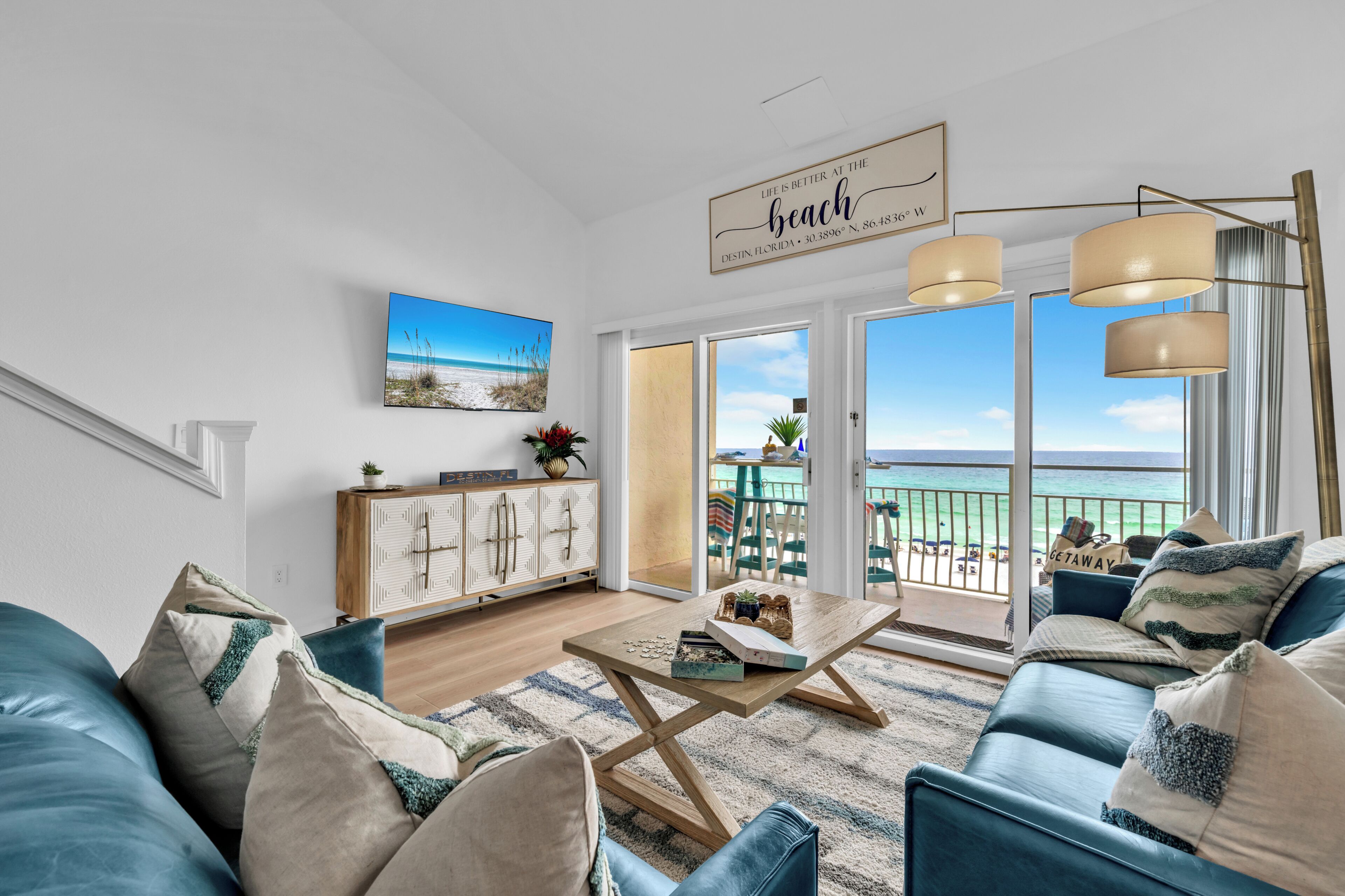 Crystal Sands 306b - Summer Salt | Gulf Views + Heated Community Pool - Destin, FL