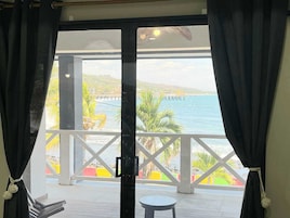 Vista para a praia ou o mar