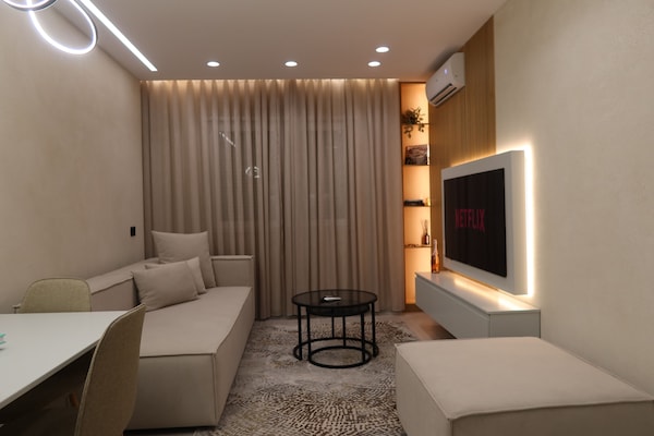 Apartamento superluxo | Área de estar