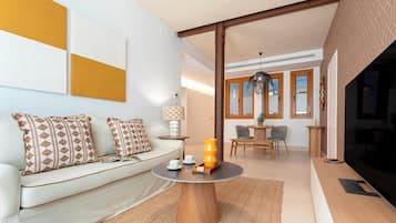 Apartamento (1 Bedroom) | Sala