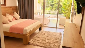 Suite Deluxe, vista para o jardim | 1 quarto, Wi-fi grátis