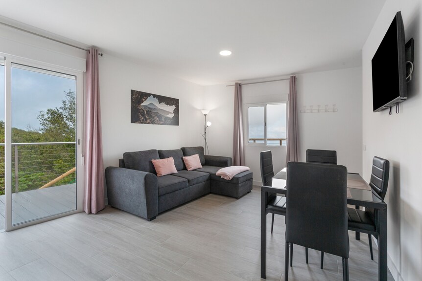 Apartamento De Vacaciones 'Viva Forest Stevier' Con Vistas Al Mar, Piscina Compartida Y Wi-fi - Icod de los Vinos