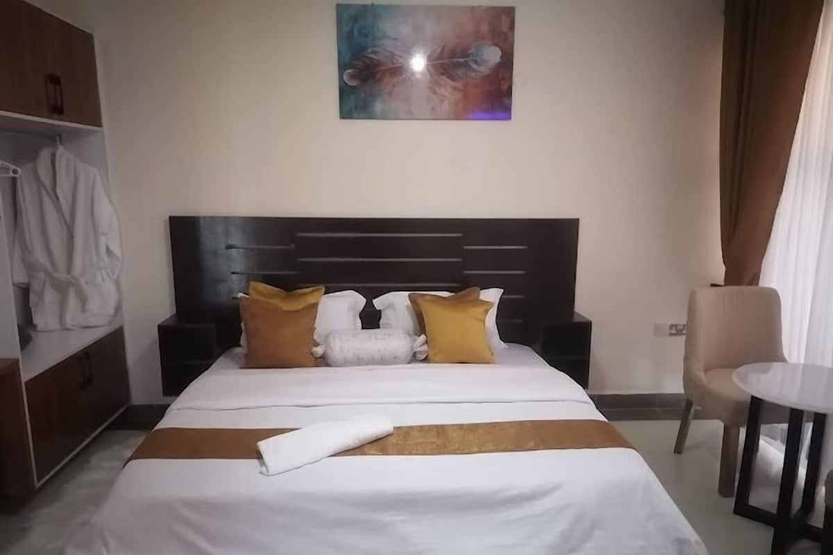 Wi-fi grátis, roupa de cama fornecida