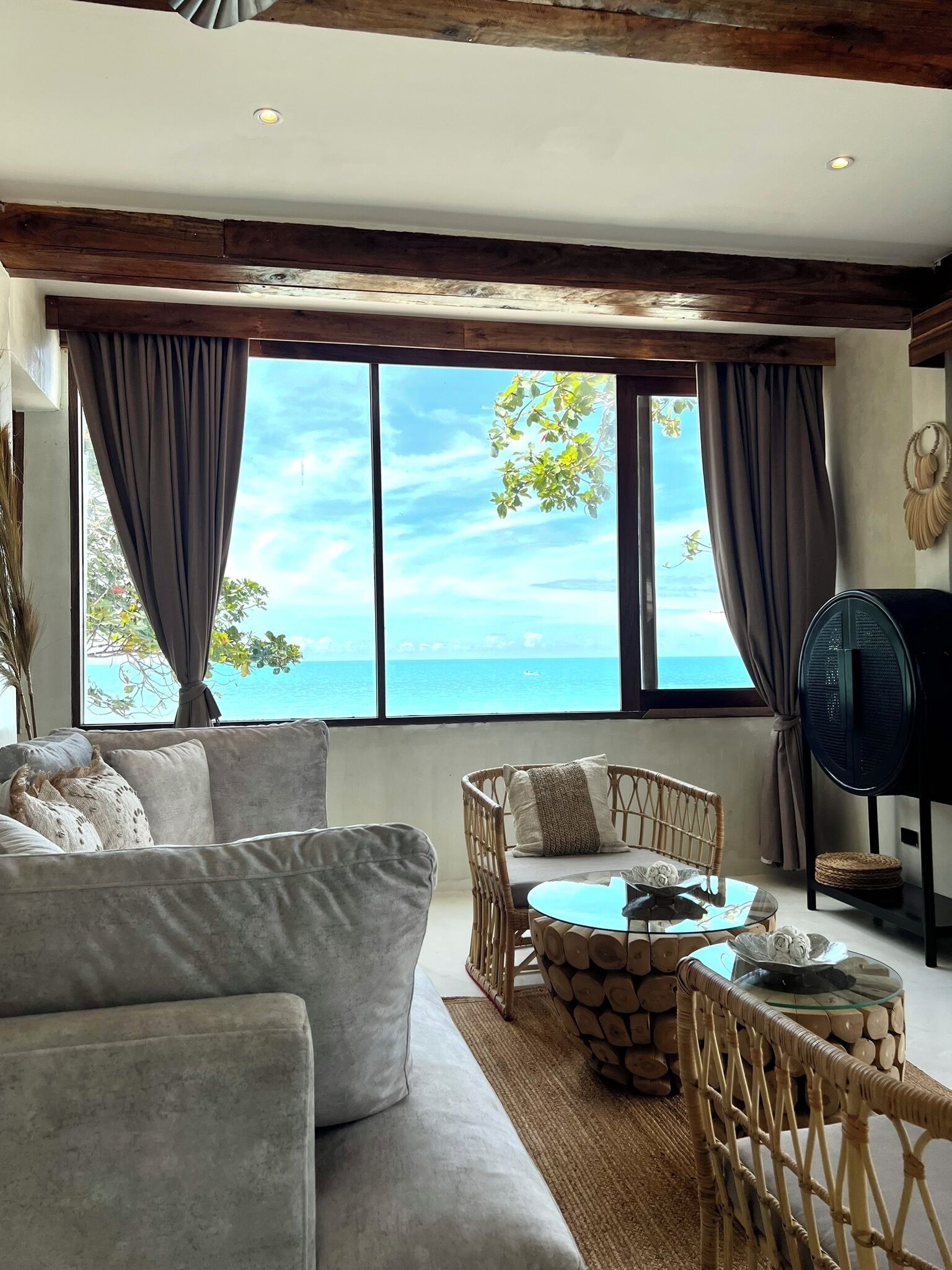 Villa Familiar, 2 quartos, vista para o mar | 1 quarto, cofre no quarto, ferro/tábua de engomar, Wi-fi grátis 