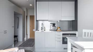 Estúdio Comfort, Vista para a cidade | Cozinha privada