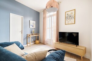 Apartamento, sacada | Área de estar