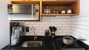 Estúdio | Cozinha privada | Cooktop