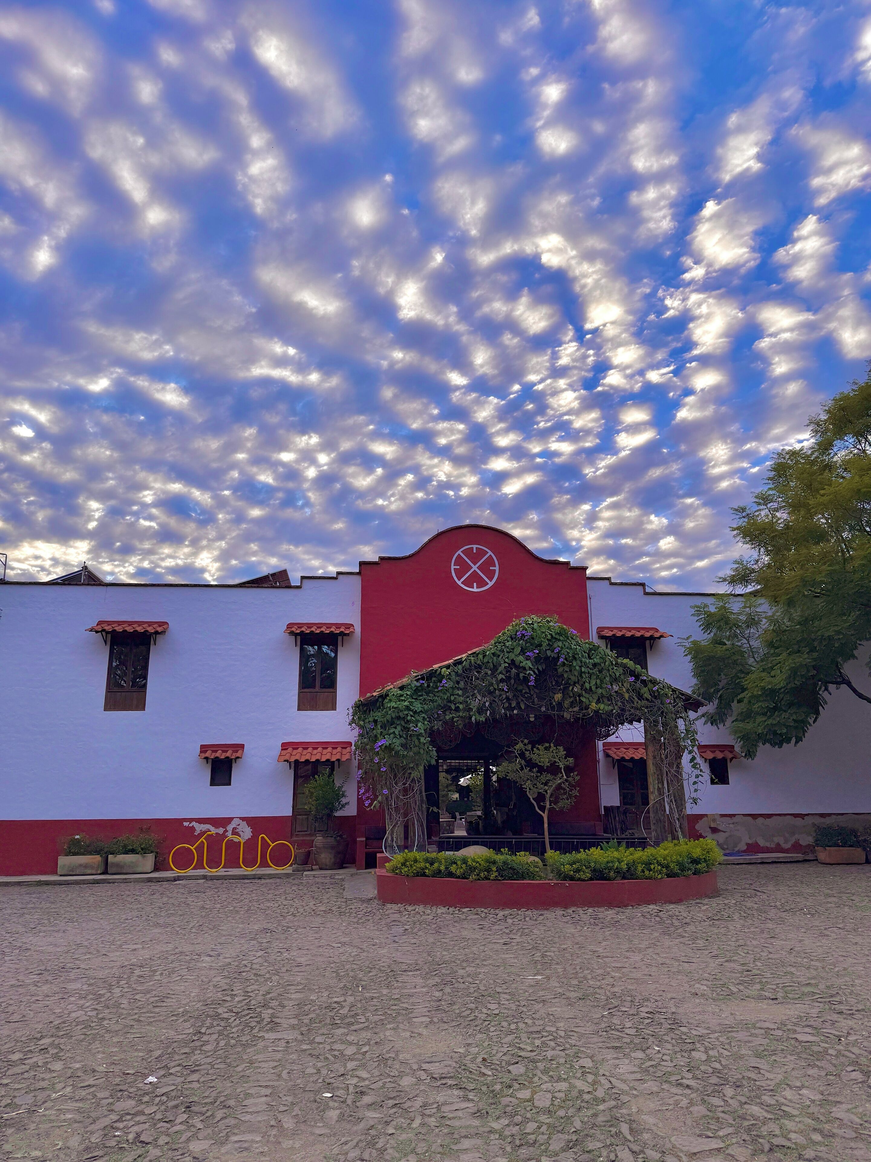 Fachada da propriedade