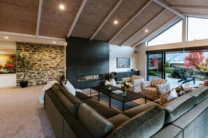 Casa de Luxo, vista para a montanha | Sala de estar