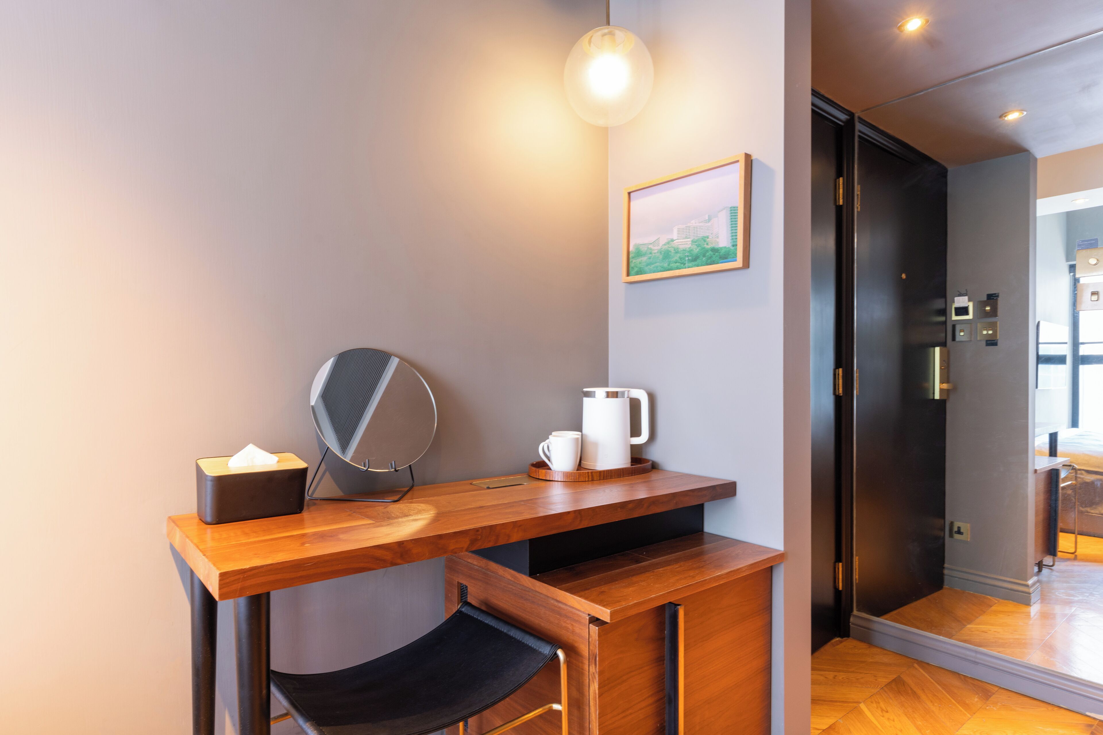 Quarto luxo | Escrivaninha, Wi-Fi de cortesia