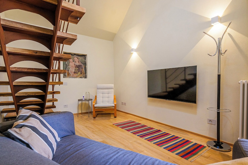 3½-room Apartment Over 2 Levels With Air Conditioning And Roof Terrace - Orta San Giulio