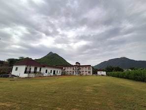 Vista para o jardim
