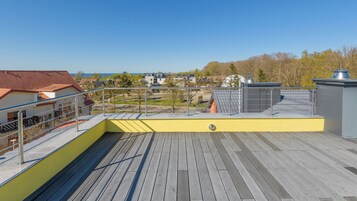 Terraço no piso superior