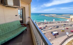 Apartamento standard, 2 quartos, vista para o mar | Terraço/pátio