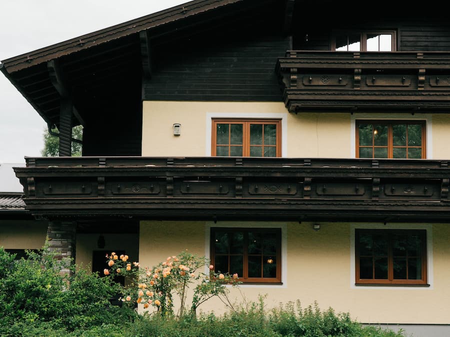 Fachada da propriedade