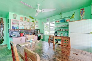 Apartamento Comfort, 4 quartos, cozinha, em frente ao mar | Cozinha privada