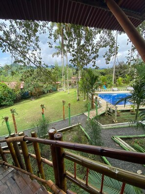 Casa de Campo Deluxe, vista para o jardim | 1 quarto, roupa de cama fornecida