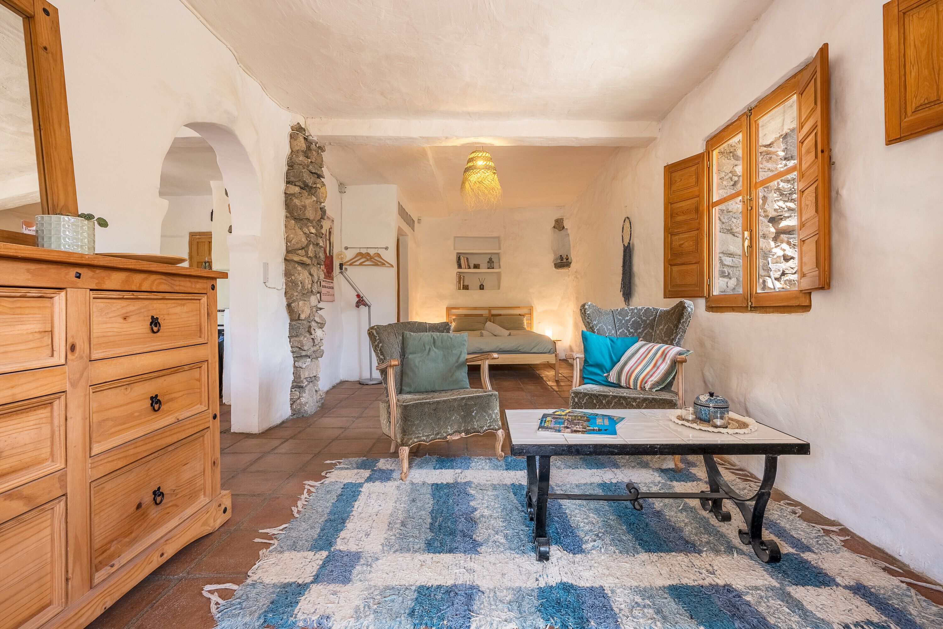 Studio 'Lucía' With Mountain Views, Private Terrace And Wi-fi - Capileira